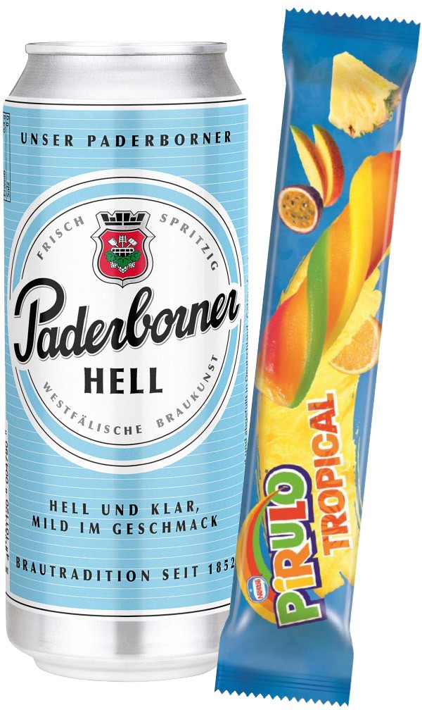 Aktion Fair statt Verfall - Paderborner Hell & Pirulo Tropical - EDEKA ...